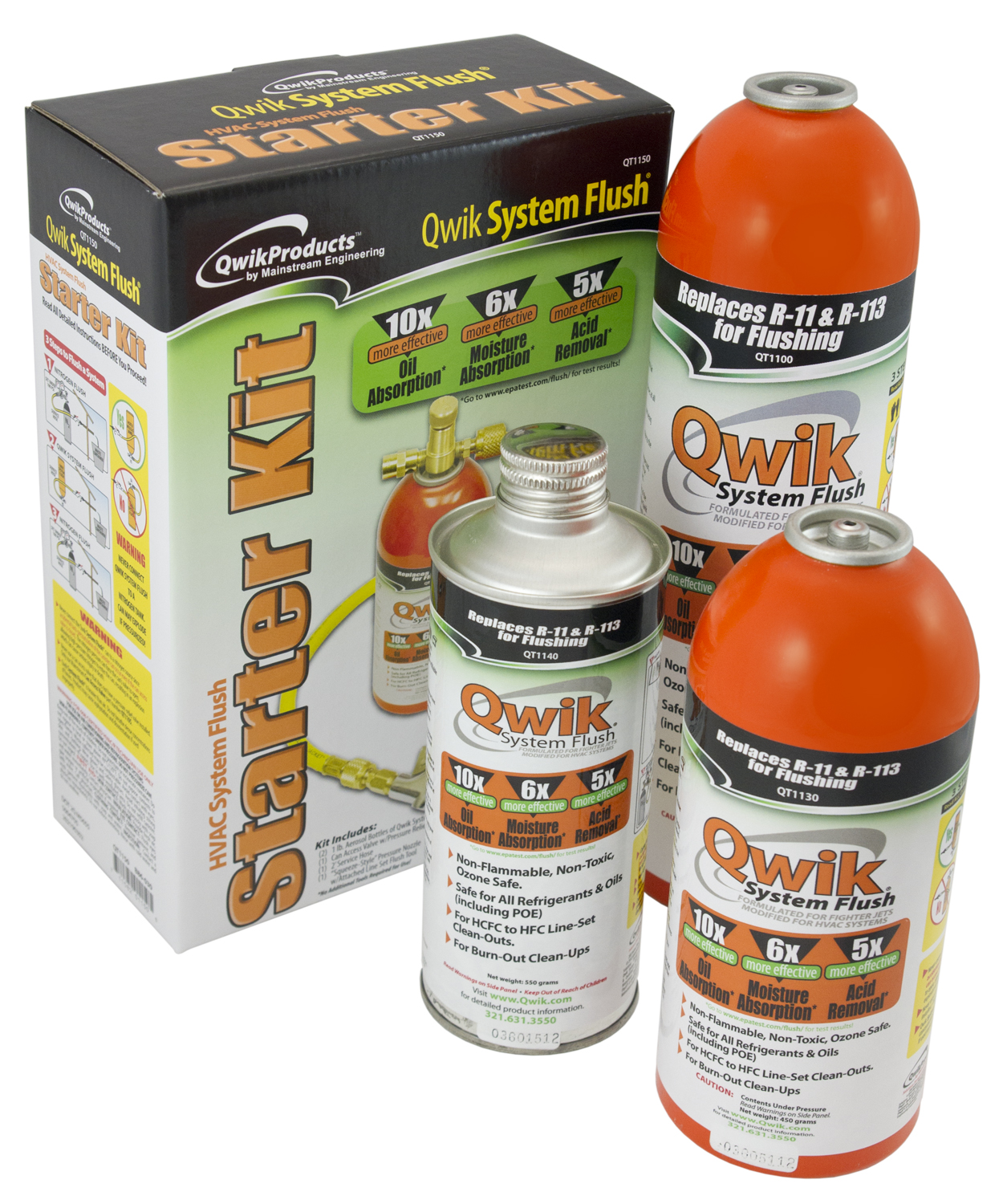 Mainstream Engineering Qwik System Flush® - Now Available Three Convenient Sizes | Contracting ...