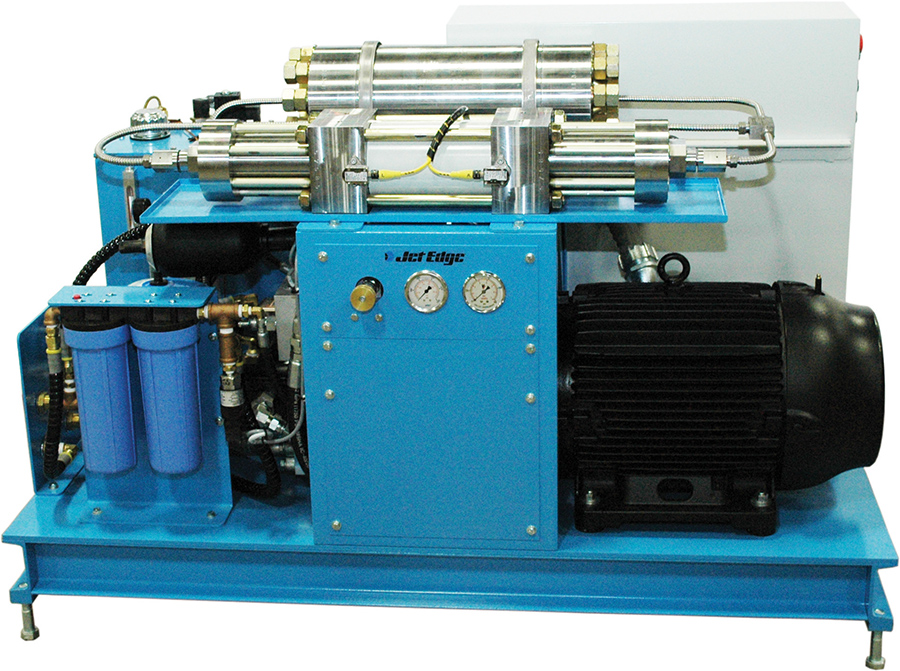 Waterjet Intensifier Pump for Shops with Limited Power | Contracting ...