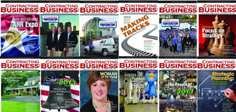 2013 HVACR Year In Review as Seen in the Pages of ContractingBusiness ...