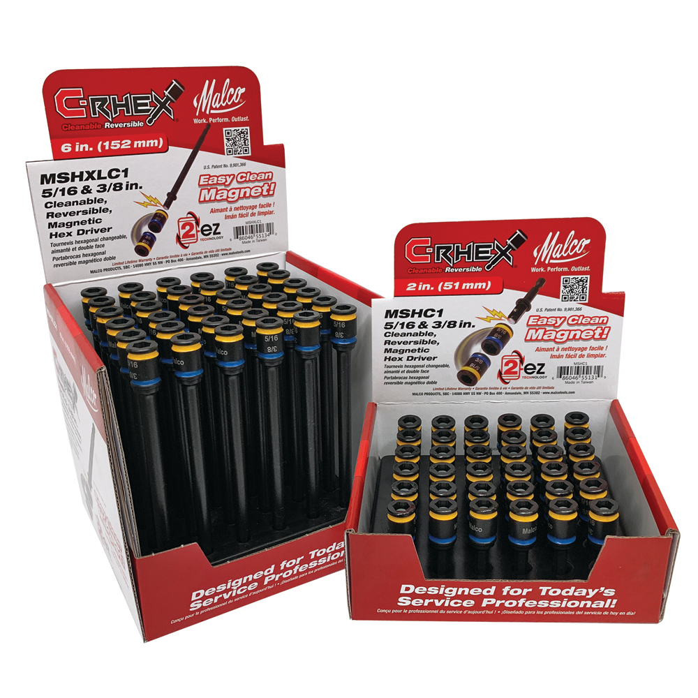 Malco Products launches new size C-RHEX driver | Contracting Business